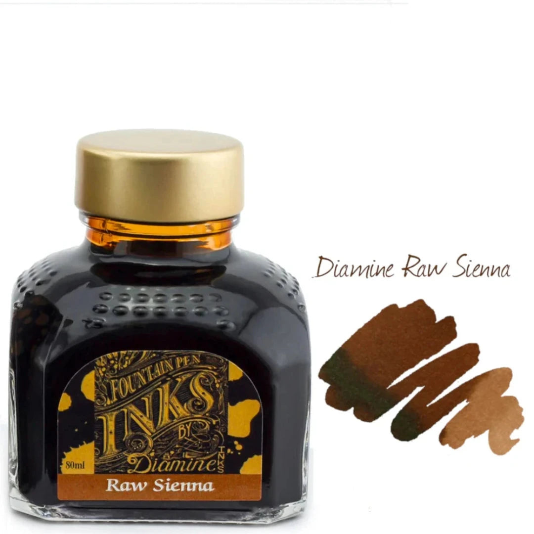 Diamine Raw Sienna Ink - Quality Fountain Pen Ink – Applebee Pens
