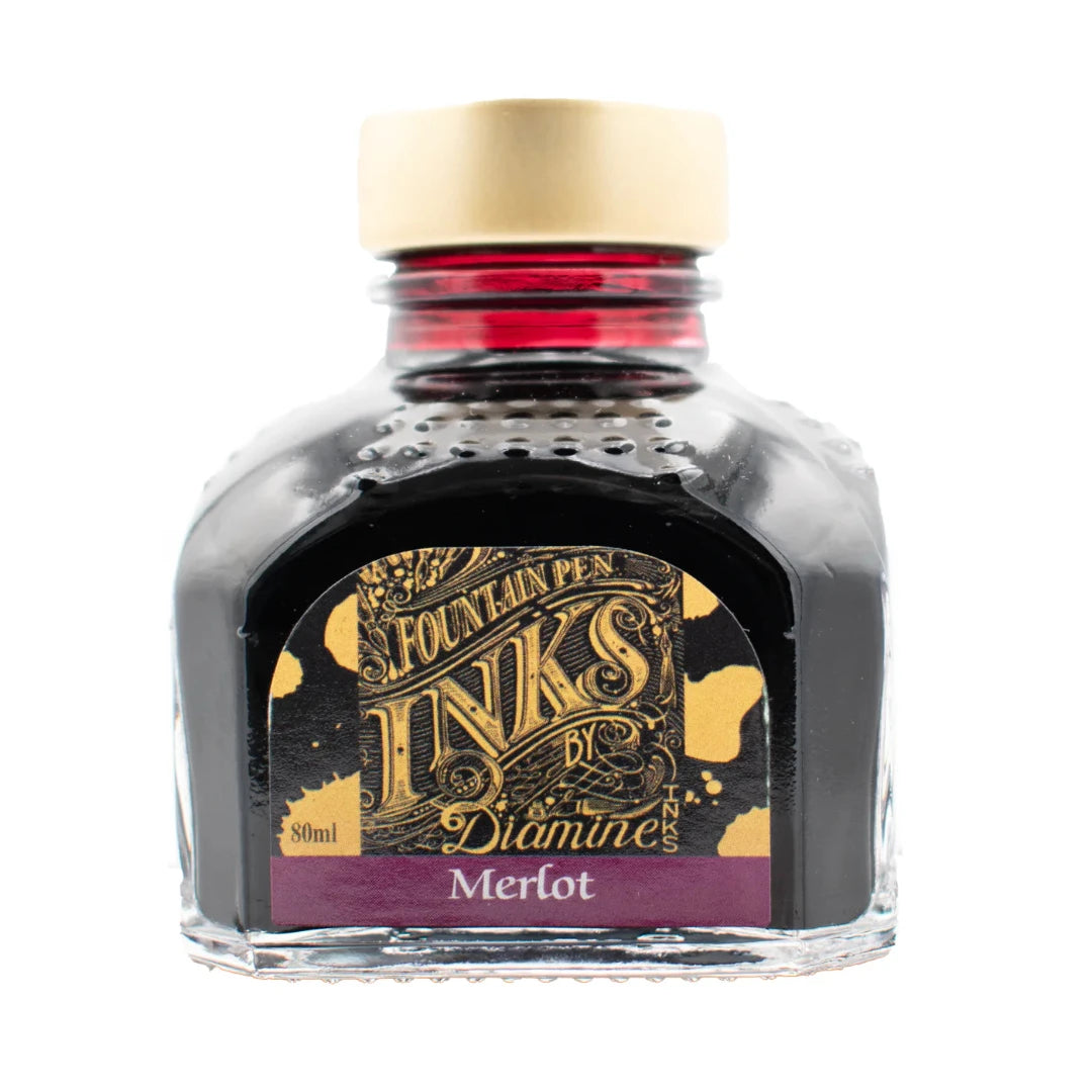Diamine Merlot Fountain Pen Ink - Elegant & Reliable – Applebee Pens